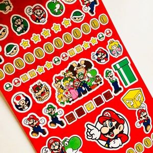 Nintendo | Other | Nintendo Super Mario Stickers | Poshmark